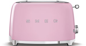 Smeg TSF01PKEU broodrooster 2 snede(n) 950 W Roze Elektrocentrum