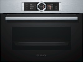 Bosch Serie 8 CSG636BS3 oven 47 l A+ Zwart, Roestvrijstaal Elektrocentrum